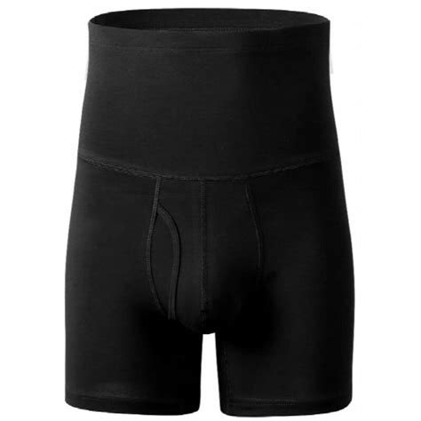 Underwear Boxer Shorts Mens High Waisted Thermal Boxers Anti Roll Edge