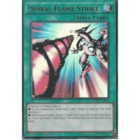 Yu Gi Oh Trading Card Game Yu Gi Oh Spiral Flame Strike Ultra Rare
