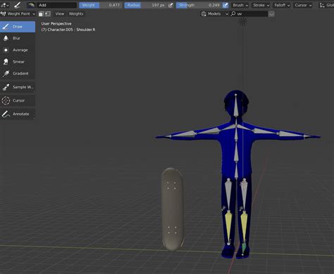 Mesh Unable To Pose Rigged Character Blender Stack Exchange