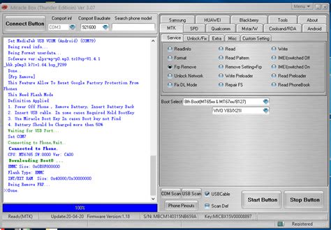 vivo y12(1904) Frp remove done By Miracle Thunder Edition 3.07 (Success ...