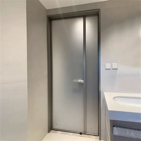 Hdsafe Office Apartment Interior Flush Door Hidden Pivot Hinge Glass Casement Swing Doors