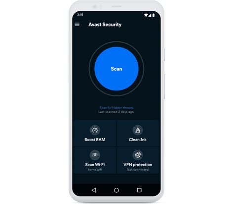 Free Android Antivirus App Avast Mobile Security