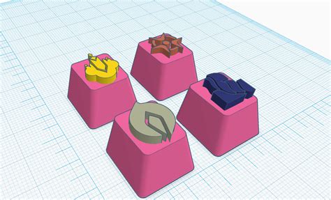 Stl File Viper Keycaps Valorant Variations・3d Printable Model To