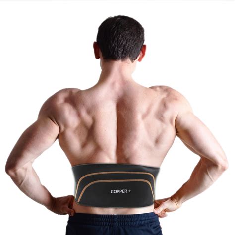 Copper Compression Recovery Back Brace