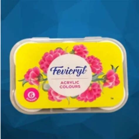 Fevicryl Acrylic Colors 6 Shades at Rs 100/piece | Stationery Items in ...