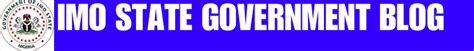 Imo State Government Blog