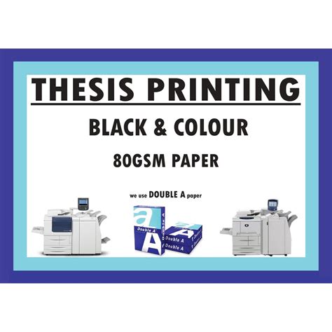 Thesis Printing For Hardcover Binding Thesis Binding Shopee Malaysia
