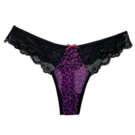 Tanga Sexy De Encaje Para Mujer Ropa Interior Femenina Bragas De Tiro