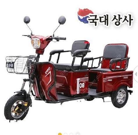 다인승 세발 오토바이 어르신 전동차 삼륜 스쿠터 전기 농기계 농업용공구 중고나라