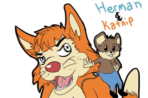 Herman And Katnip By Darksoulrockman On Deviantart
