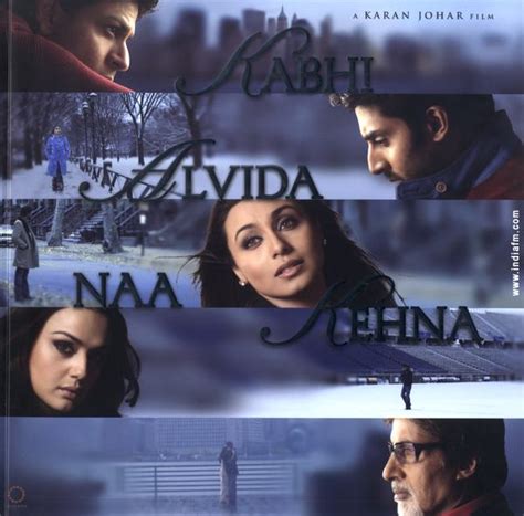 Artistas Y Peliculas Hindu Kabhi Alvida Naa Kehna Nunca Digas Adios
