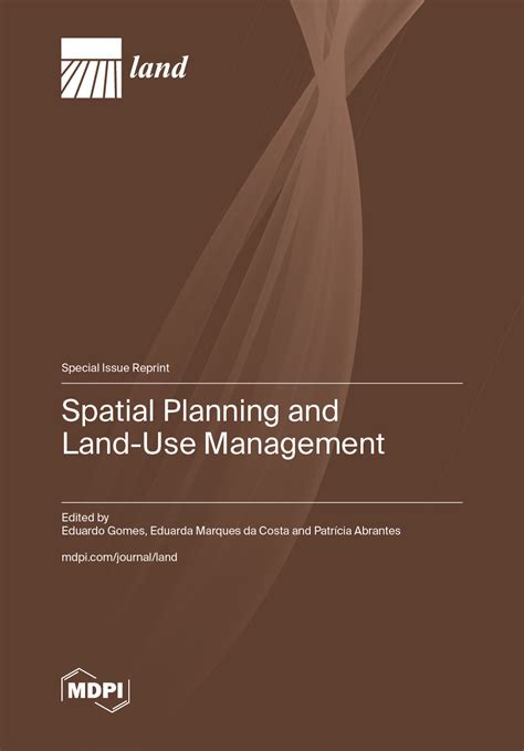Spatial Planning And Land Use Management Mdpi Books