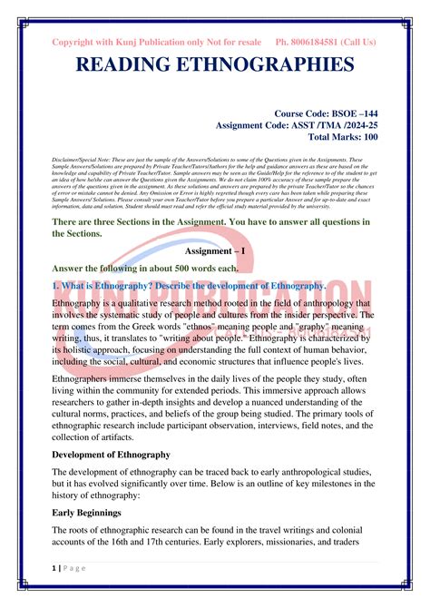 IGNOU BSOE SOLVED ASSIGNMENT ENGLISH MEDIUM