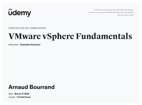 Arnaud Bourrand On Linkedin Udemy Course Completion Certificate