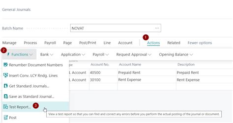 Dynamics 365 Business Central How To Use The Reconciliation Account Feature To View The