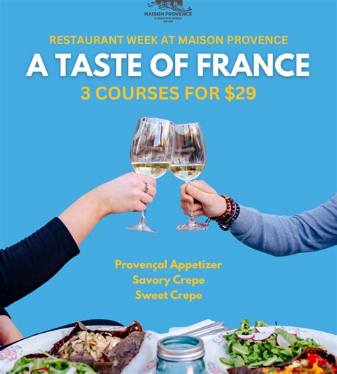 Maison Provence Debuts Special Three Course Menu For Restaurant Week