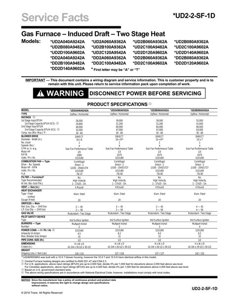 Trane Furnace Wiring Schematics Wiring Diagram