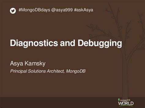 diagnostics and debugging