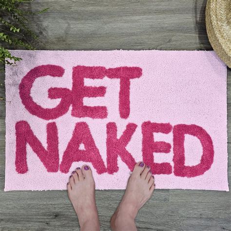 Get Nake Bath Mat Etsy