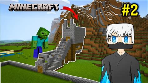 My First Castle Minecraft Gameplay Hindi Youtube