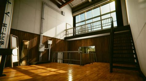 Japanese School Gymnasium ゲームクリエイターズcamp