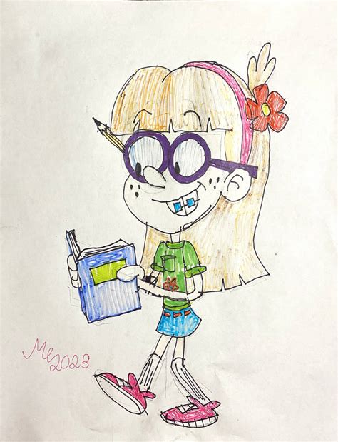 The Loud House Penelope The Bookworm By Mcctoonsfan1999 On Deviantart