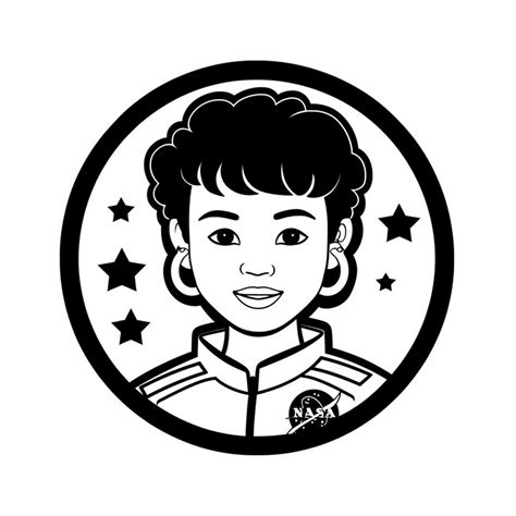 Gambar Dr Mae Jemison Coloring Page Color Book Art History Pages