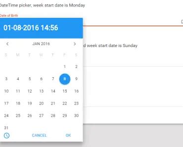 Date Range Picker With Presets Rangepicker Angular Script