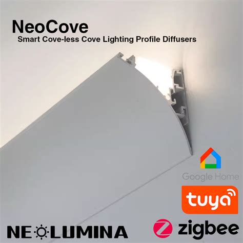 Neocove Cove Less Cove Lighting Profile Diffusers Neolumina