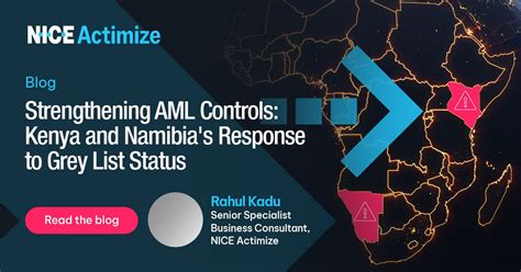 Nice Actimize On Linkedin Strengthening Aml Controls Kenya And