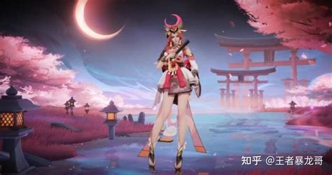 不知火舞出新皮肤了，绯月行！ 知乎