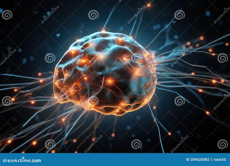 Neural Network Resembling The Complexity Of The Human Brain A Visual Representation Of The