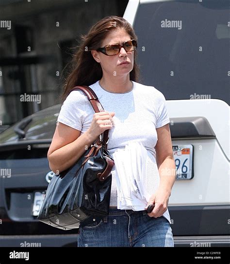 ER Star Maura Tierney Out And About Los Angeles California 26 06 08 Agent 47 Stock Photo Alamy
