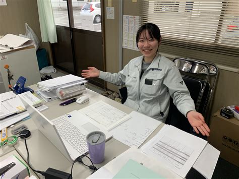 長野県の建設業で働く女性コーナーにてインタビューが掲載されました 更埴建設株式会社