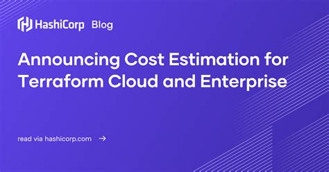 Announcing Cost Estimation For Terraform Cloud And Enterprise