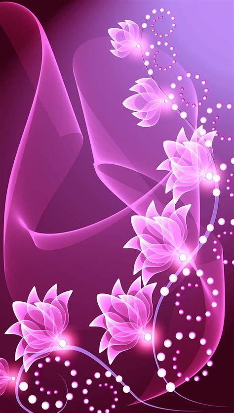Wallpaper Hd Abstract Flowers