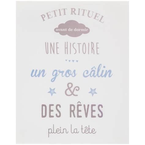 Planche Stickers Enfant Citation Un Gros Câlin Et Des Rêves Plein La