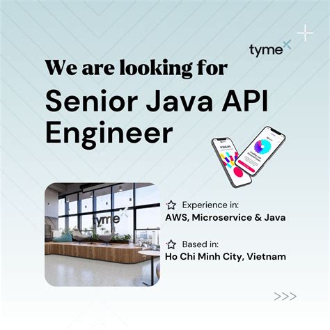 Tymex On Linkedin Senior Java Api Engineer Tymex