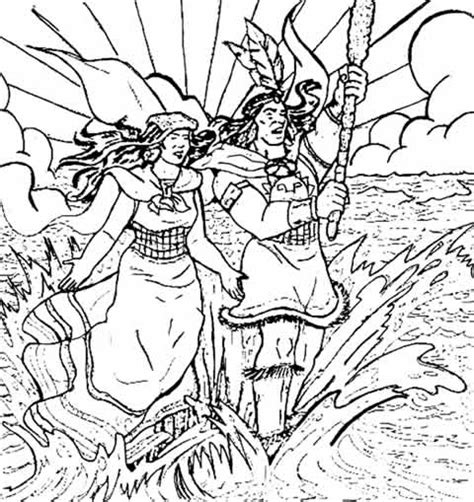 Imagenes De Los Hermanos Ayar Para Colorear Imagui