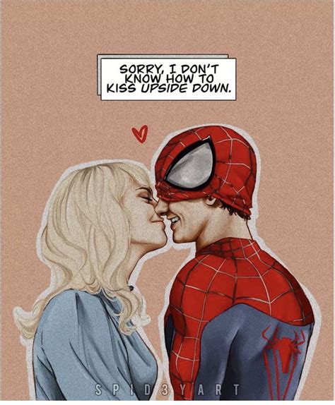 Spiderman And Spider Gwen Art