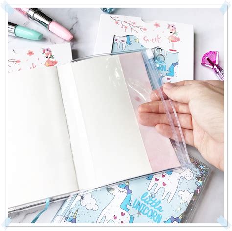 Unicorn Glitter Quicksand Planner Notebook Chasing Unicorns