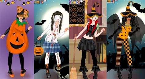 Halloween Party Dress Up Game By Pichichama On Deviantart
