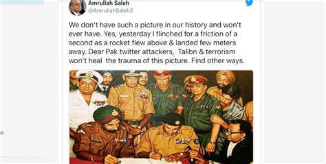 Wapres Amrullah Saleh Afghanistan Tidak Akan Punya Foto Seperti