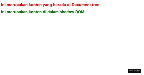 163 7057 shadow dom styling codesandbox
