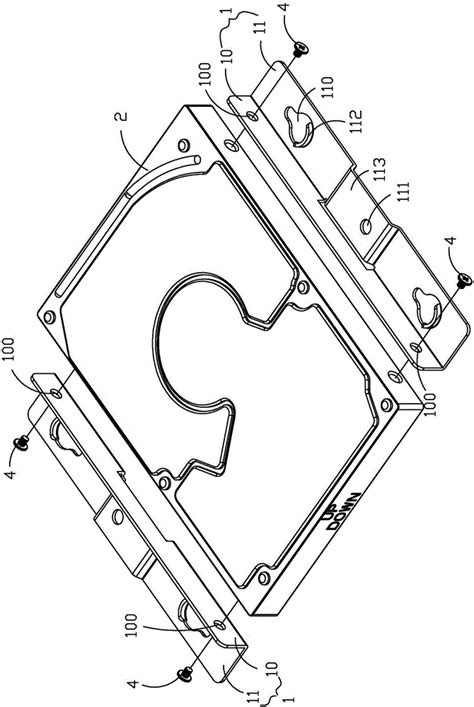 硬盘支架的制作方法