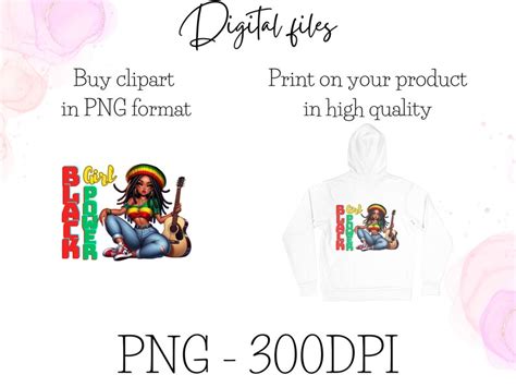 Black Girl Power Png Chibi Rasta Beauty Africa Png Black Girl Png