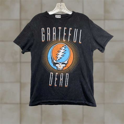 Logo 7 Vintage Grateful Dead Logo T Shirt Short Sleev… Gem