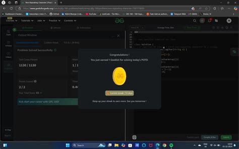 nikhil bhange on linkedin geeksforgeeks gfg160 geekstreak2024 dsa gfgchallenge 160daysofcode…