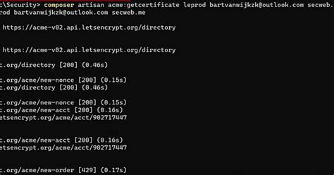 Executing Getcertificatechain Twice On Acme Protocol Help Lets
