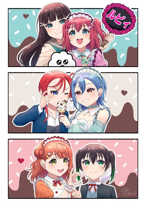Dynasty Reader Image › Skaharumi Dia X Ruby Mei X Shiki Ayumu X